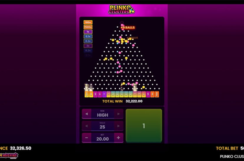 Plinko Clusters Slots en Gokkasten bij OneCasino